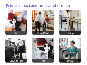 How to choose a suitable transfer chair for the elderly - Ageally